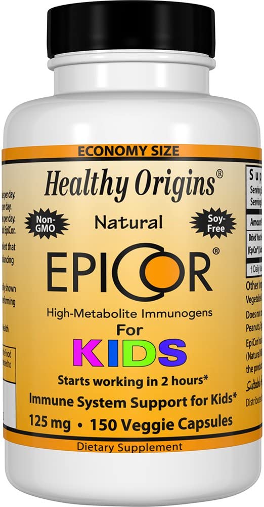 Healthy Origins EpiCor for Kids 125 mg, 150 rostlinných kapslí
