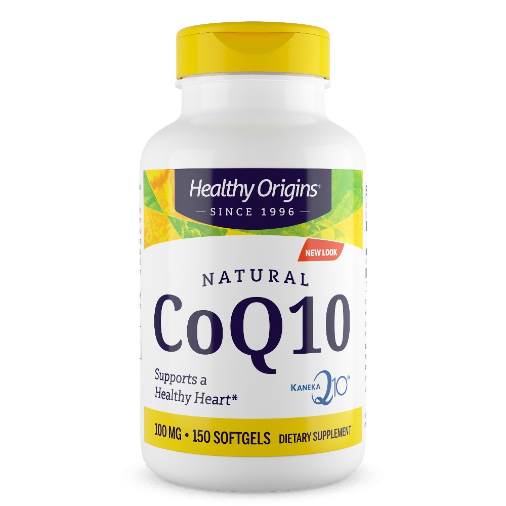 Healthy Origins Koenzym Q10 Kaneka 100 mg, 150 softgel kapslí