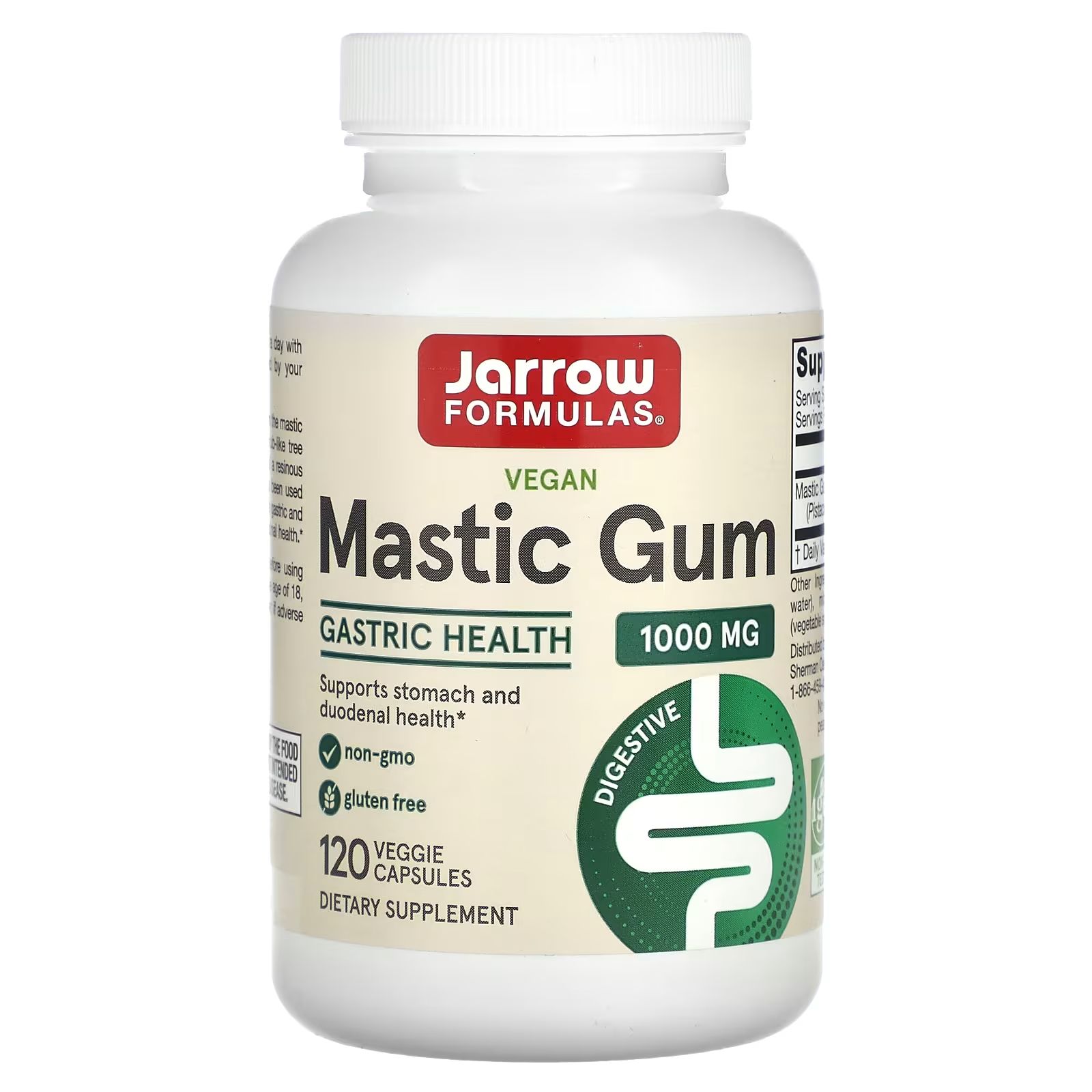 Jarrow Formulas Jarrow Formulas, Mastic Gum (masticha), 500 mg, 120 ...